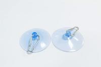 China China factory wholesale price 80 mm PVC with hooks big plastic suction cup for sale