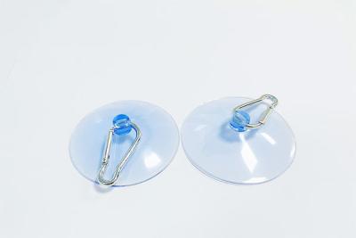 China China factory wholesale price 80 mm PVC with hooks big plastic suction cup for sale