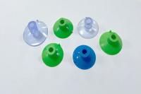 China Using for  flag holder 30, 35 mm with vertical hole PVC plastic suction cup for sale