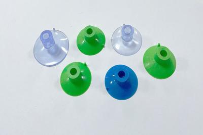 China Using for  flag holder 30, 35 mm with vertical hole PVC plastic suction cup for sale