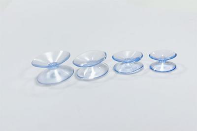China glass window hanging 20,25,30,35 mm 2 sided PVC plastic double side suction cup for sale