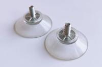 China QNSC-S30/4 M4 metal screw PVC 30 mm diameter plastic suction cup with screw /nut for sale