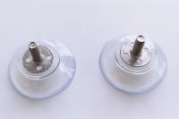 China QNSC-S30/4A M4 PVC 30 mm diameter plastic suction cup with screw /nut for sale