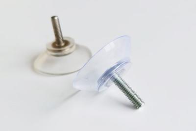 China QNSC-S30/4B, M4 , 30 mm diameter , PVC plastic suction cup with screw /nut for sale