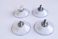 China QNSC-S40/4L,  10 mm longer screw length PVC plastic suction cup with screw and nut for sale