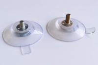 China QNSC-S43/5, 6 mm screw length , PVC plastic suction cup with screw / nut for sale