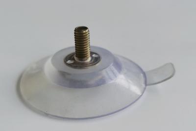 China QNSC-S43/5L , longer 10 mm screw length , PVC plastic suction cup with screw / nut for sale