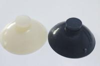 China Silicone rubber custom available 55, 60 mm mushroom head suction cup for sale