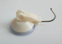 China 45 mm custom model cover cap + metal hook plastic suction cup for sale