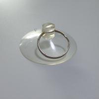 China SHQN 40 mm Plastic suction cups with metal or stainless steel pull ring for sale