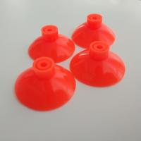China SHQN factory directly custom supplier red color 35mm suction cups for sale