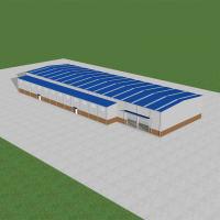 China Prefabricated Steel Structure Workshop Factory Building Metal Construction for sale