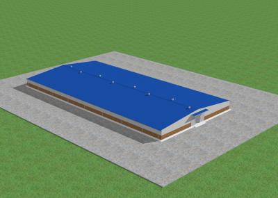 China Light Steel Structure Prefabricated Construction Building for Warehouse for sale