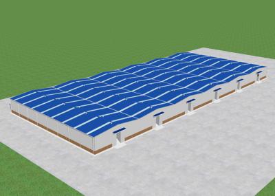 China 6000㎡ Industry Steel Structure Workshop Fabricated Frame Factory Building for sale