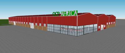 China Steel Structure Warehouse Fertilizer Workshop Steel Buildings for sale