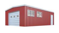 China Light Steel Structure Maintenance Shop Customized GB Standard for sale