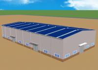 China 60m*30m Prefabricated Steel Structure Workshop Industrial Frame Building for sale