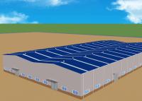 China Prefabricated Steel Structure Workshop Q235B Industrial Steel Construction for sale