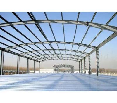 China Grid Prefabricated Metal Warehouse Buildings Large Span ISO9001 for sale