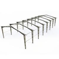 China Type Prefabricated Steel Warehouse Construction Light Steel Structure Fireproof for sale