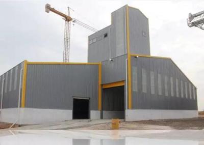 China Galvanized Steel Structure Workshop Steel Frame Prefab Industrial GB for sale