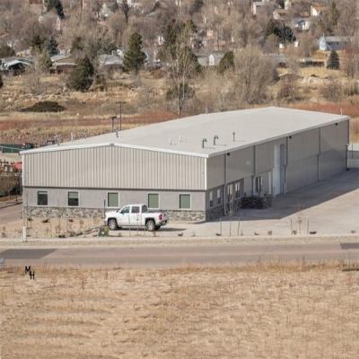 China Modern Large Span Steel Structure Workshop Buildings Lightweight Customizable for sale