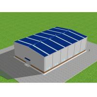 China Durable Industrial Steel Structure Workshop Building Bending ISO9001 for sale