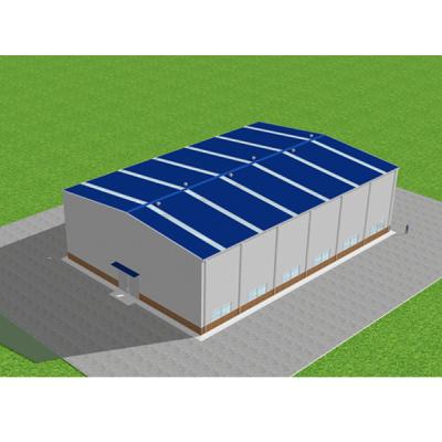 China Durable Industrial Steel Structure Workshop Building Bending ISO9001 for sale