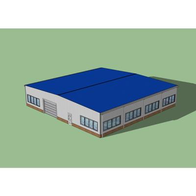 China Portal Steel Structure Workshop Quake Proof Steel Frame Buildings Q235 for sale
