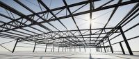 China Optional Lift Steel Structure Warehouse With C/Z-Section Steel Purlin for sale
