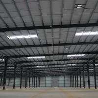 China Steel Structure Prefabricated Warehouse Construction Steel Frame Shed  Factory for sale