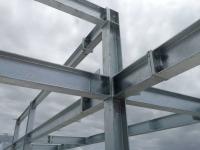 China Q355 Welded H Section Steel Workshop Construction with C/Z Section Purlin for sale