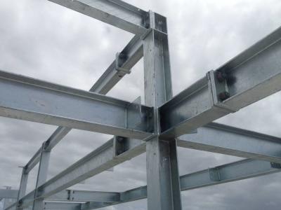 China Q355 Welded H Section Steel Workshop Construction with C/Z Section Purlin for sale