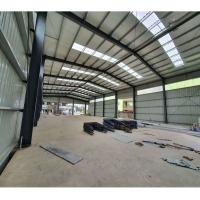 China Prefabricated Steel Structure Metal Shed Warehouse With GB Q235/Q355B Grade for sale