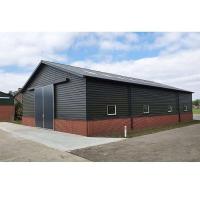 China Steel Frame Warehouse Construction Portal Frame Metal Storehouse for sale