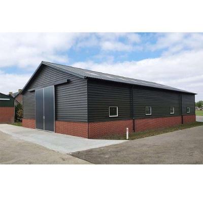 China Steel Frame Warehouse Construction Portal Frame Metal Storehouse for sale