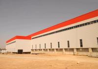 China Customized Welded H Section Steel Warehouse With Sandwich Panel Steel Sheet Walls for sale
