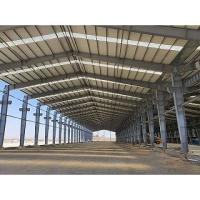 China Prefabricated Warehouse With Sandwich Panel/Steel Sheet Wall Roller Shutter/Swing/Sliding Doors for sale