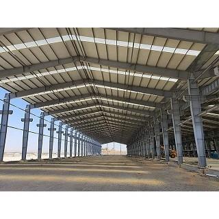 China Prefabricated Warehouse With Sandwich Panel/Steel Sheet Wall Roller Shutter/Swing/Sliding Doors for sale