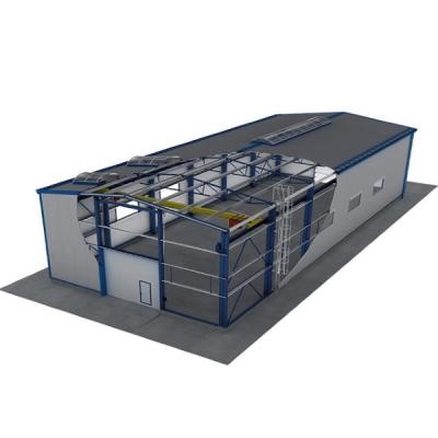 China Multi Purpose High Durability Steel Structure Workshop Customizable Size for sale