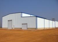 China Q235 / Q355 Steel Structure Warehouse Prefabricated Steel Frame Buildings for sale