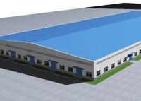 China Industry Steel Structure Hangar Frame Prefab Steel Fabrication Workshop for sale