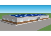 China Prefabricated Steel Structure Warehouse Frame Construction Building for sale