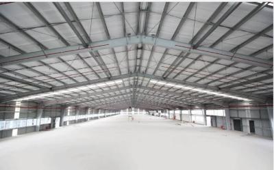 China Bending Metal Building Workshop And Steel Sructure Construction For Industry Factory for sale