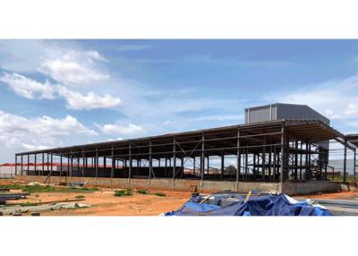 China Durable Industrial Steel Structure Workshop Building Bending ISO9001 for sale