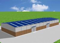 China Durable Industrial Steel Structure Workshop Building Bending ISO9001 for sale