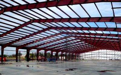 China Welded H Section Steel Structure Storage Warehouse With Good Load Bearing Capacity for sale