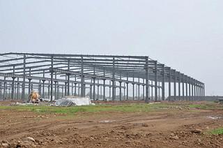 China Steel Metal Structure Building Shed Residential Garage Workshop for sale