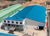 China Durable Industrial Steel Structure Workshop Building Bending ISO9001 for sale