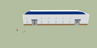 China Lightweight Steel Structure Building Factory Warehouse Customized for sale